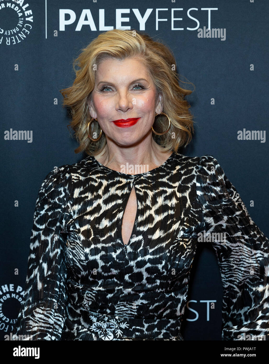 New York, United States. 15th Oct, 2018. Christine Baranski wearing ...