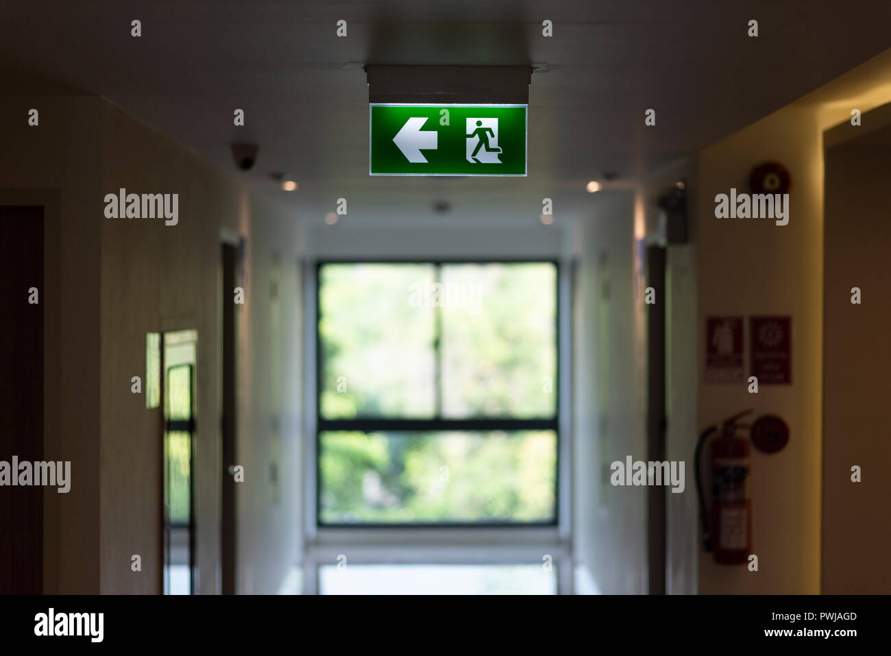 Emergency lighting and office building hi-res stock photography and ...