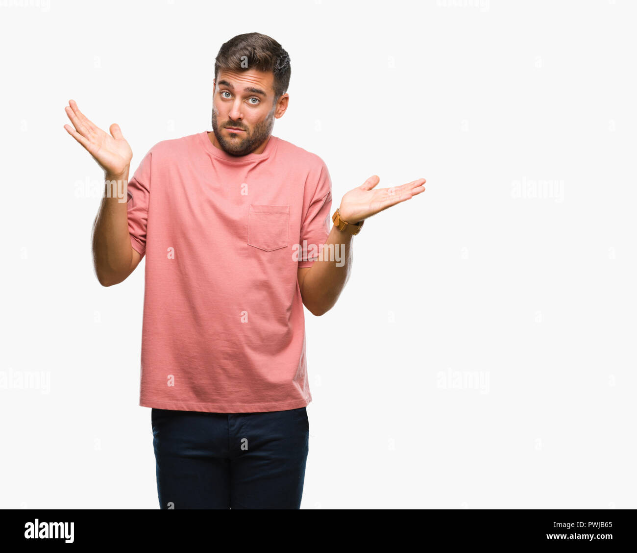 Arms over shoulders Cut Out Stock Images & Pictures - Alamy