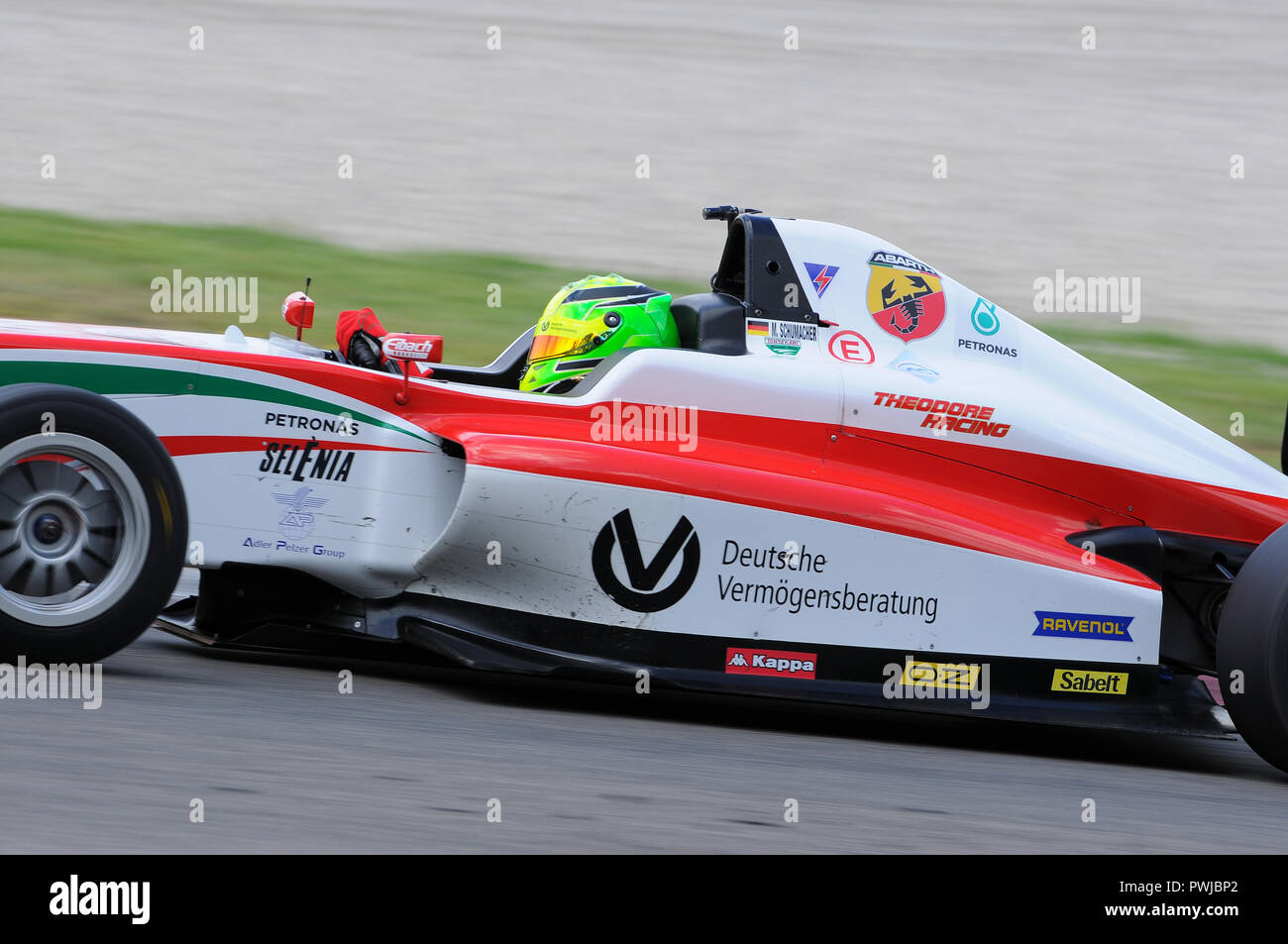 Mugello Circuit, Italy 19 July 2016: Mick Schumacher of Prema Powerteam ...