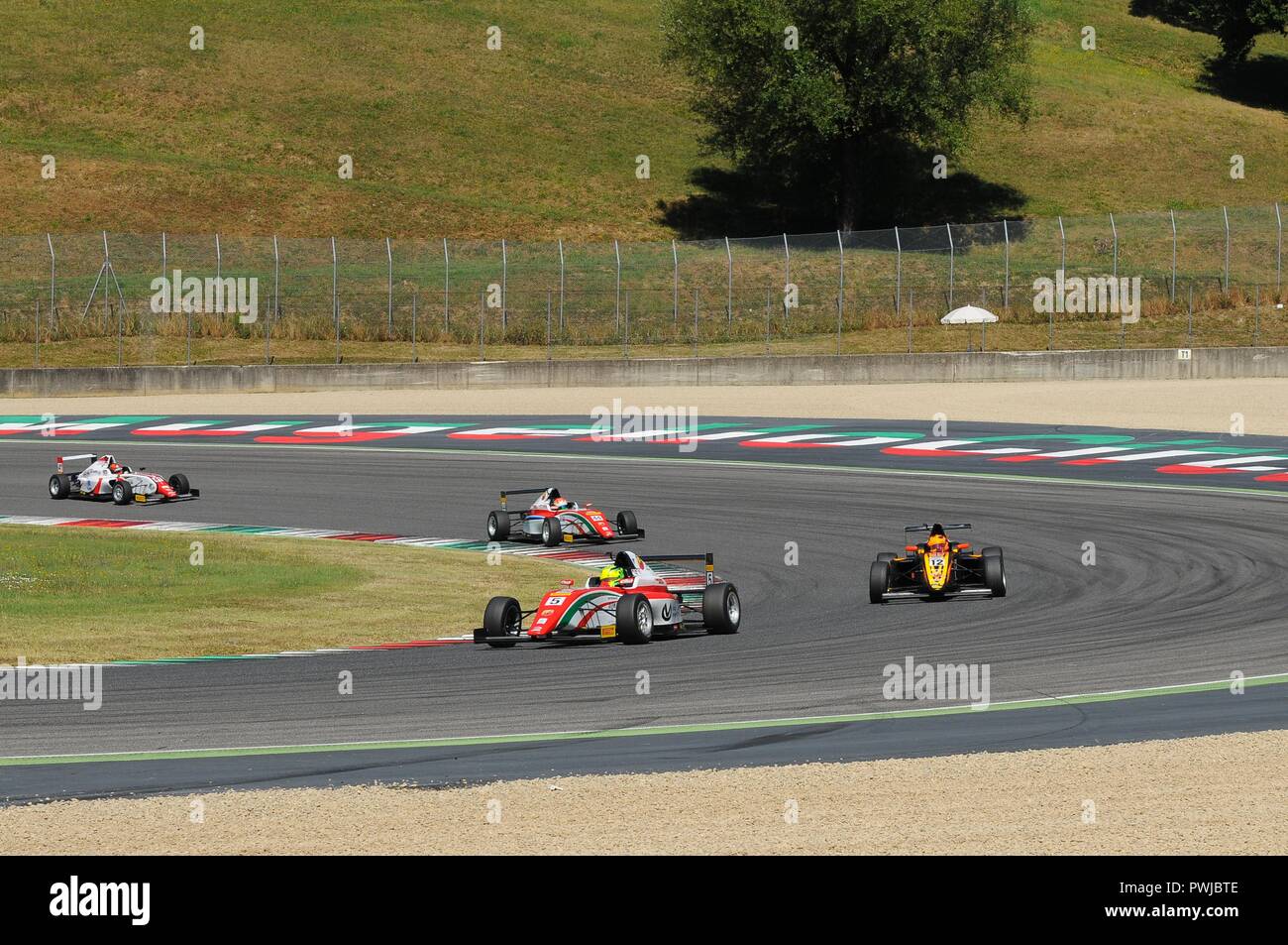 Mugello Circuit, Italy 19 July 2016: Mick Schumacher of Prema Powerteam ...