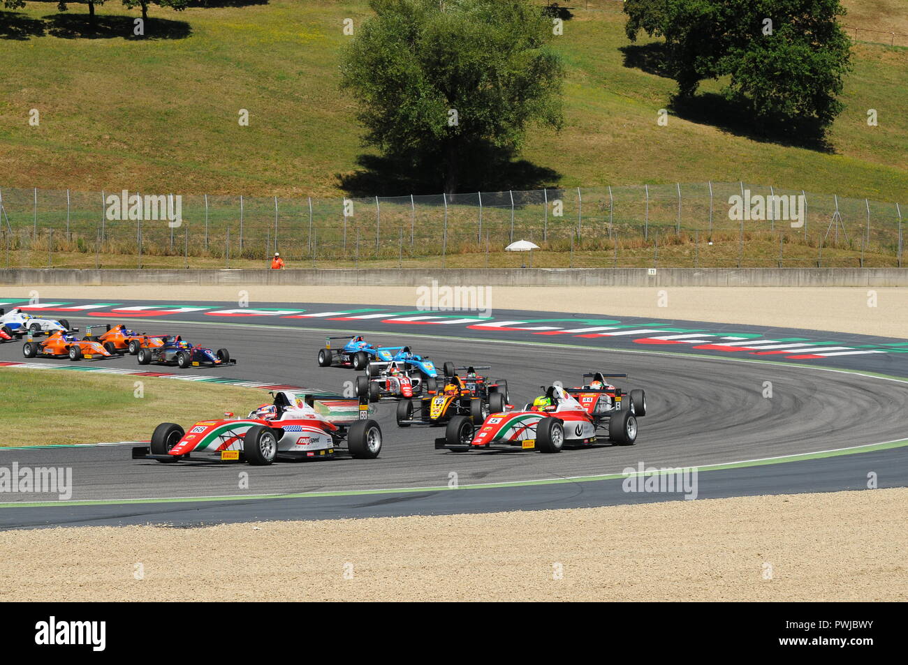 Mugello Circuit, Italy 19 July 2016: Mick Schumacher of Prema Powerteam ...