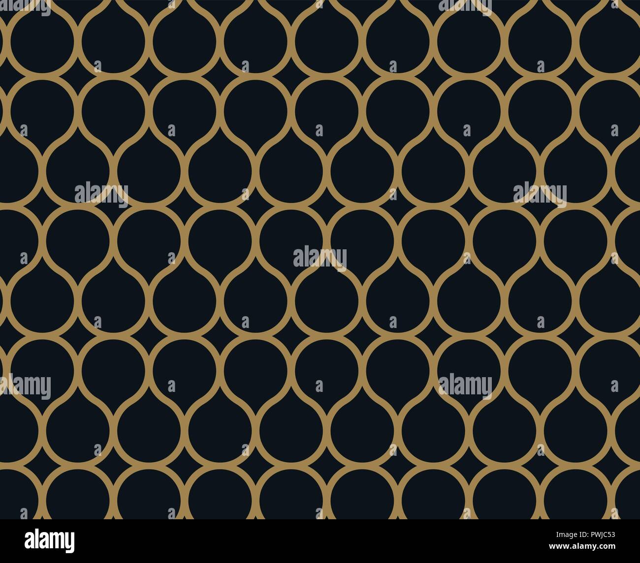 Seamless curved lines pattern hi-res stock photography and images - Alamy