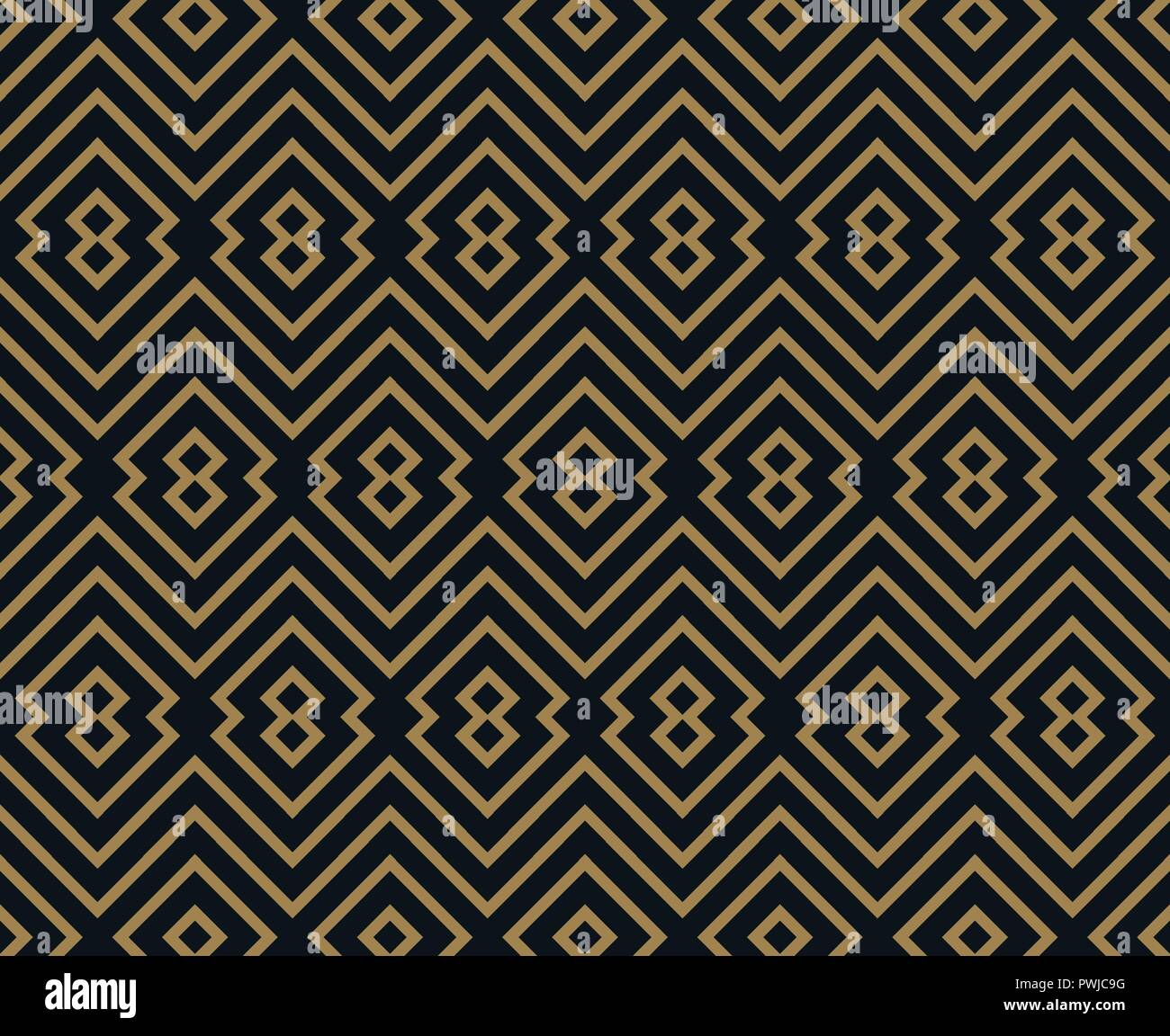 Vector seamless pattern. Geometric background with rhombus and nodes ...