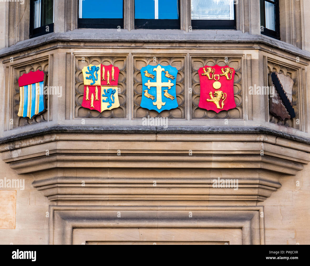 Oxford university college crests hi-res stock photography and images ...