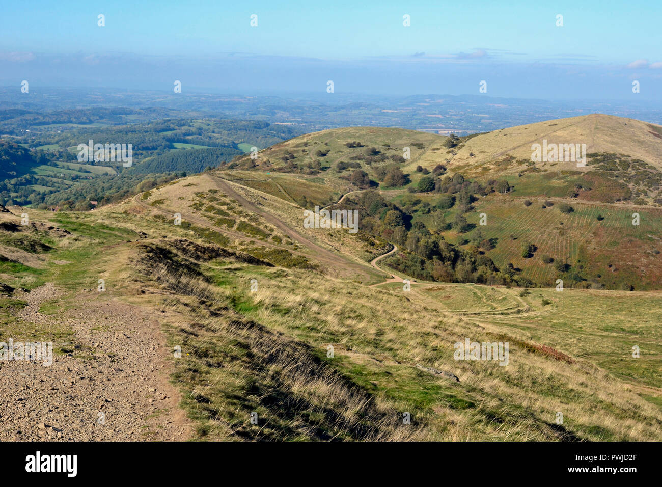 View from Worcester Beacon, Worcestershire Beacon, The Beacon ...