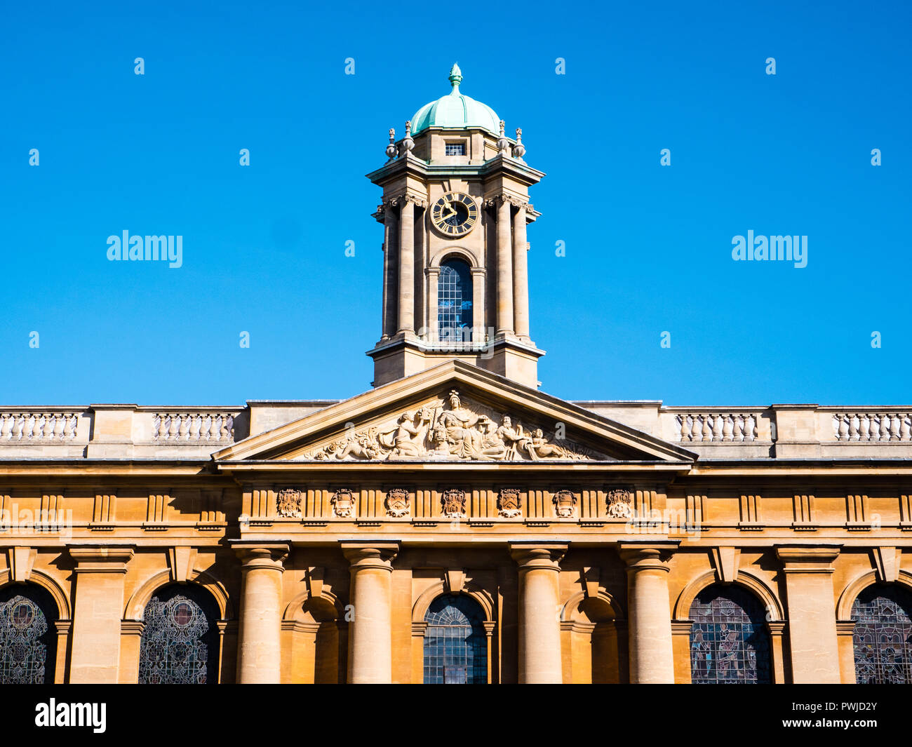 Oxford clock tower hi-res stock photography and images - Alamy