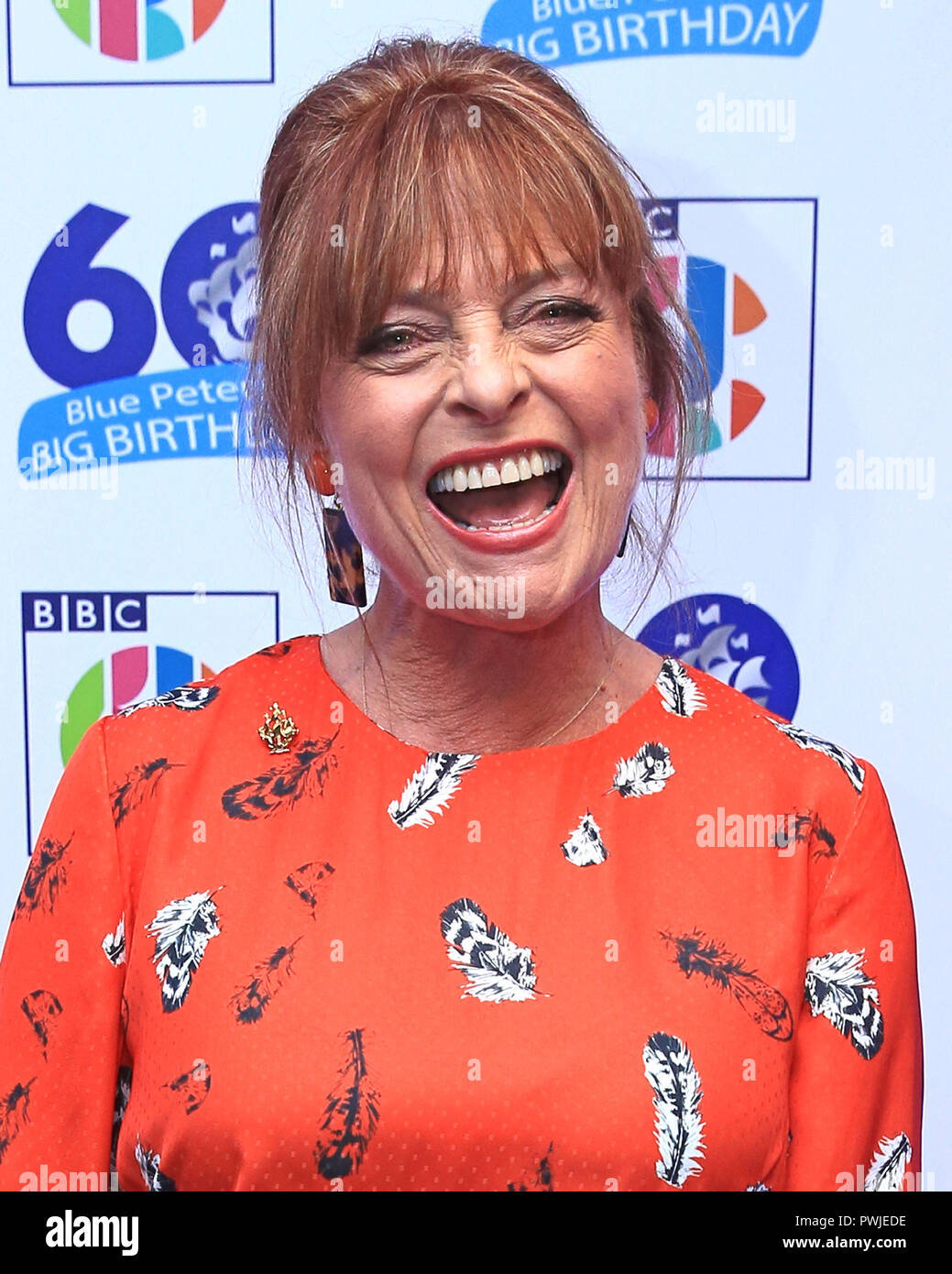 Janet Ellis attends Blue Peter's Big Birthday, celebrating the show's ...
