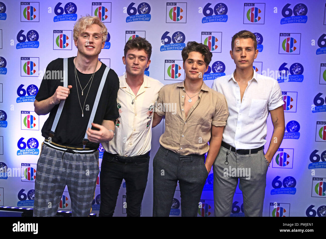 The Vamps attend Blue Peter's Big Birthday, celebrating the show's 60th ...