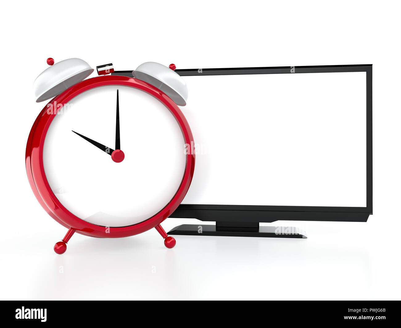 3d rendering old clock on hi-res stock photography and images - Alamy