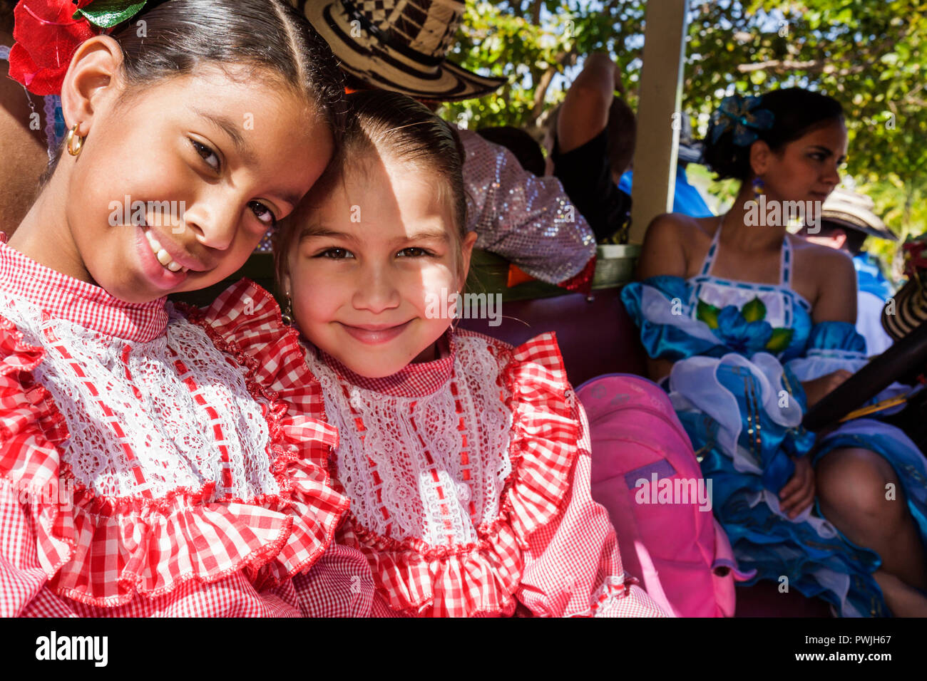 Hispanic day parade hi-res stock photography and images - Alamy