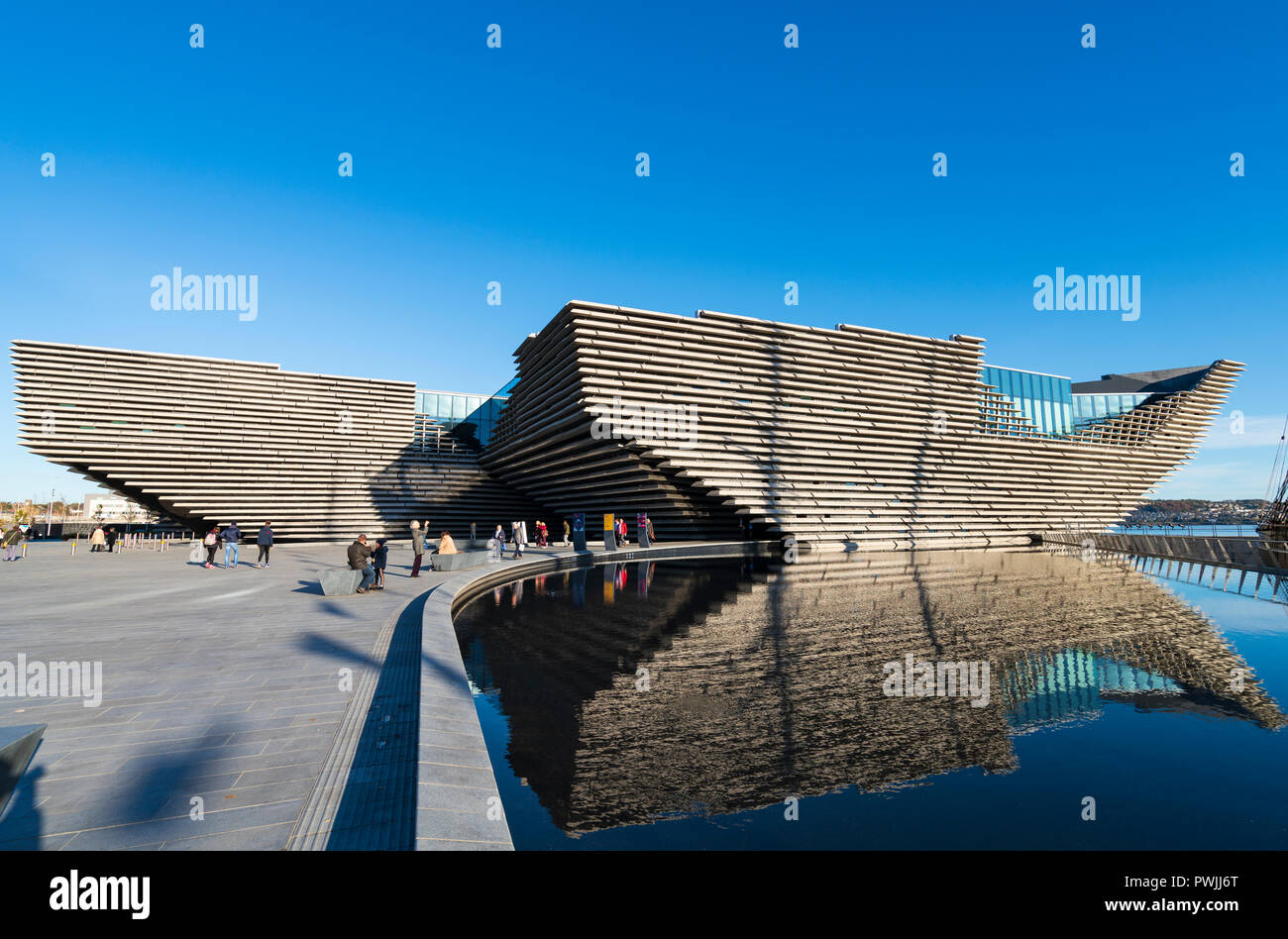 Exterior of the new V&A Museum in Dundee , Scotland, UK Stock Photo - Alamy