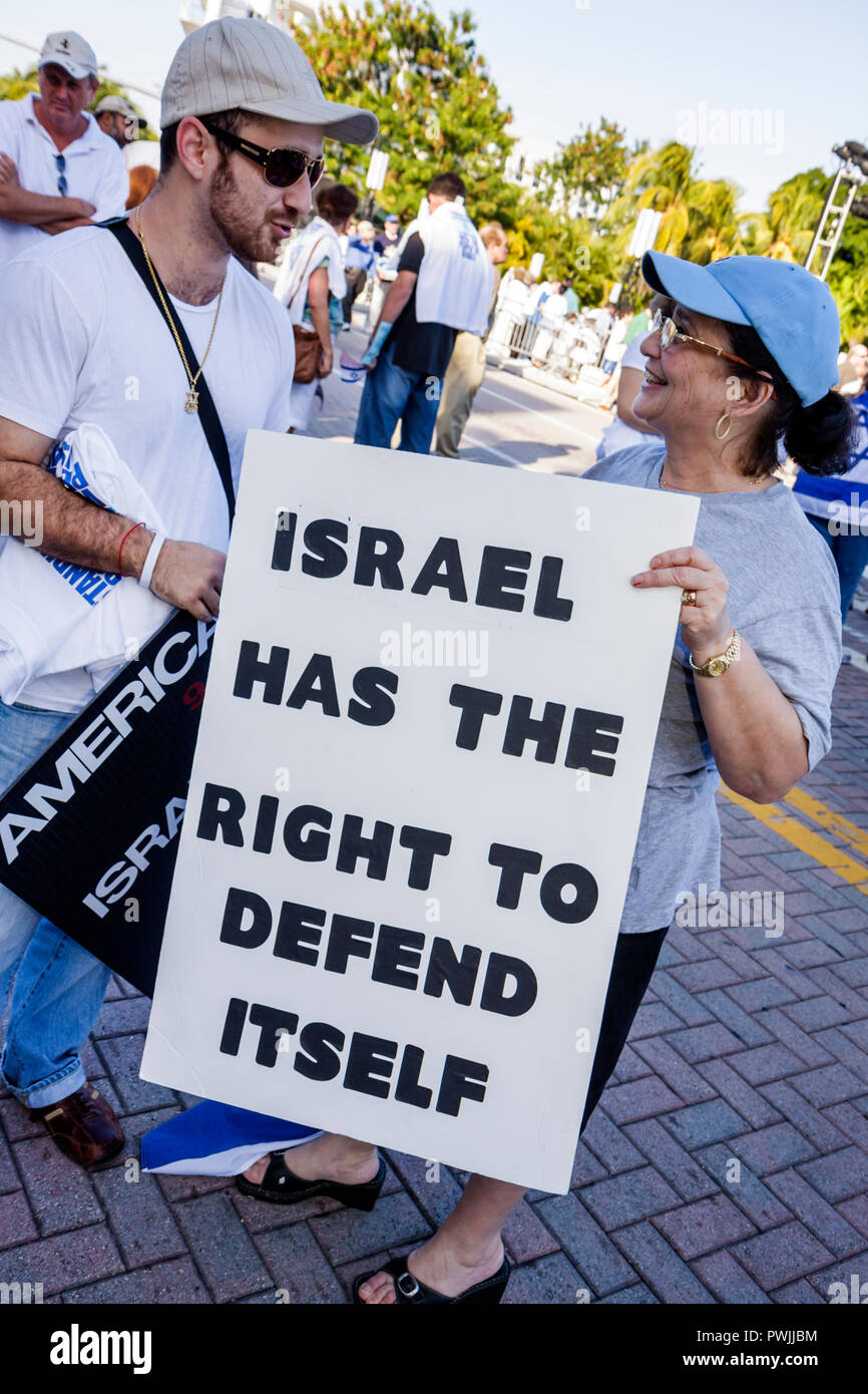 Miami Beach Florida,Holocaust Memorial,Israel Solidarity Rally,Jews ...