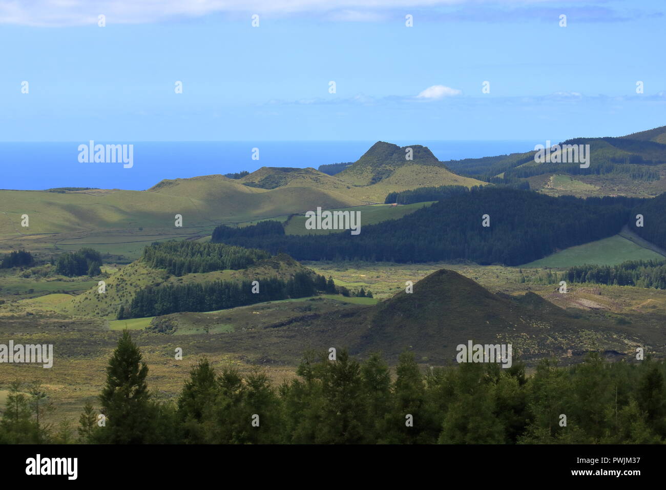 Beautiful Isla Terceira at the Azores (Portugal Stock Photo - Alamy