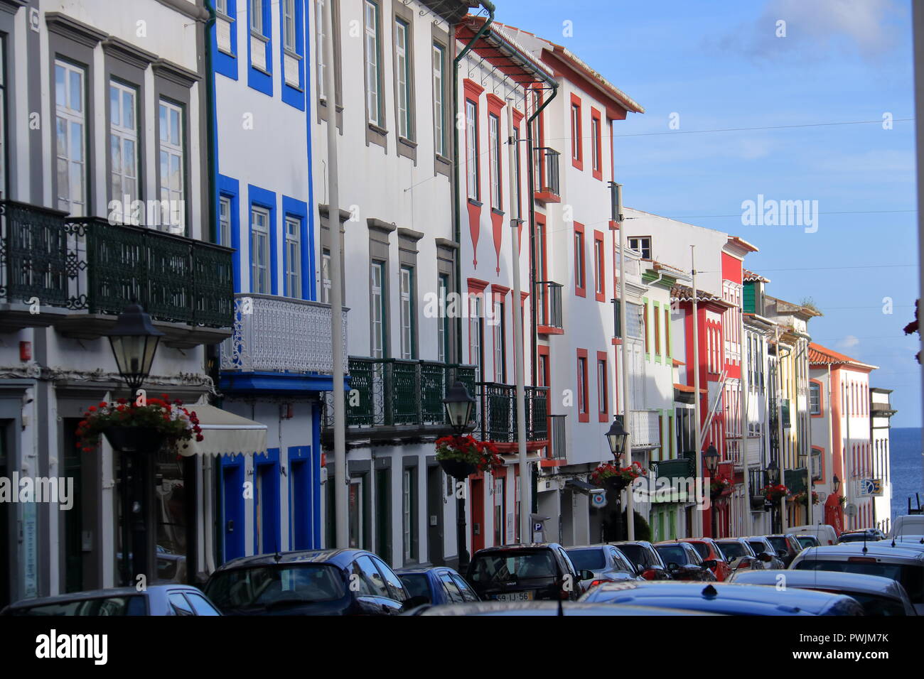 Beautiful Isla Terceira at the Azores (Portugal Stock Photo - Alamy