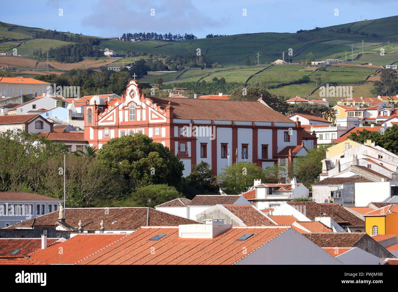 Beautiful Isla Terceira at the Azores (Portugal Stock Photo - Alamy