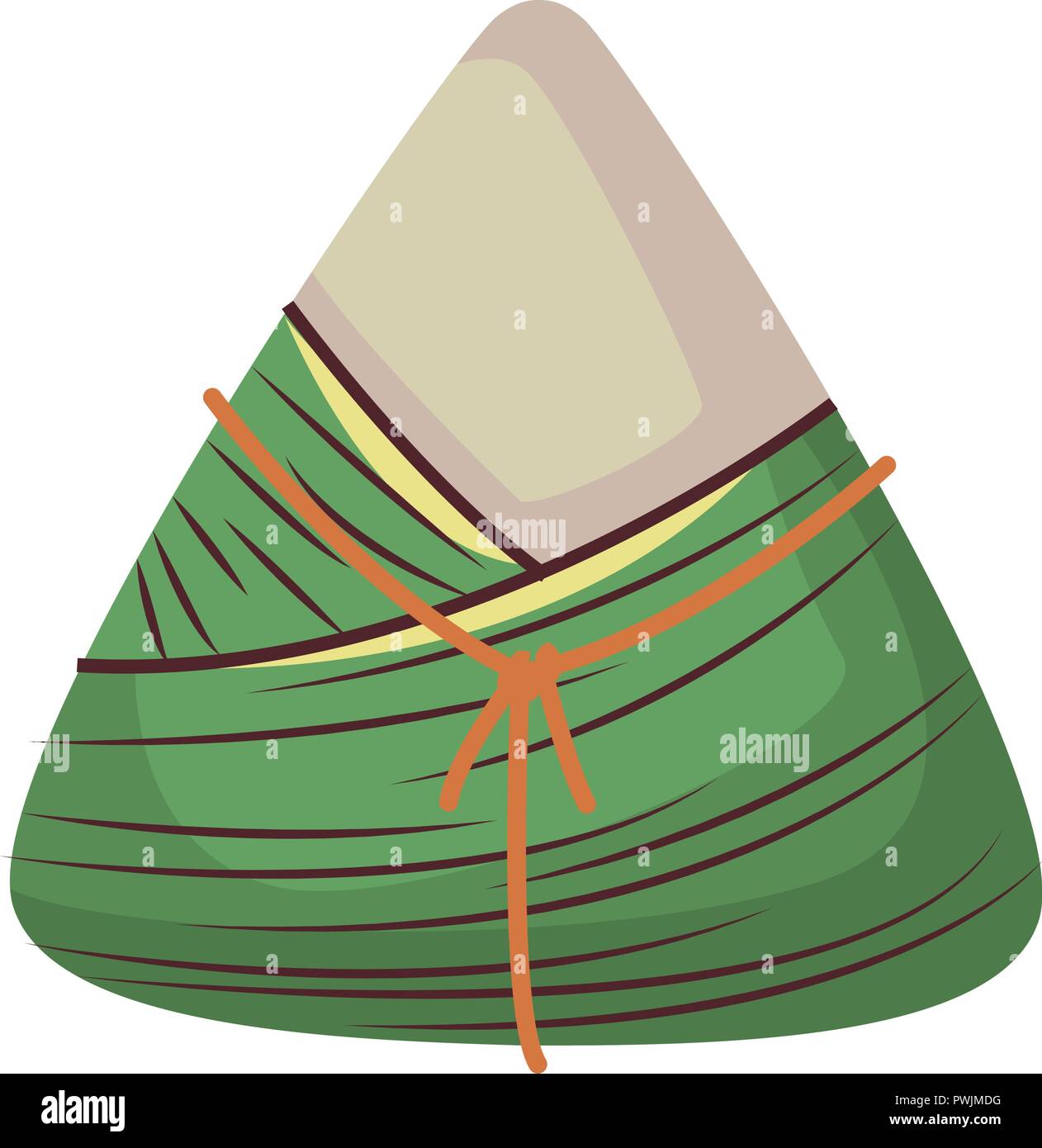 Rice dumplings food isolated vector illustration graphic design Stock ...