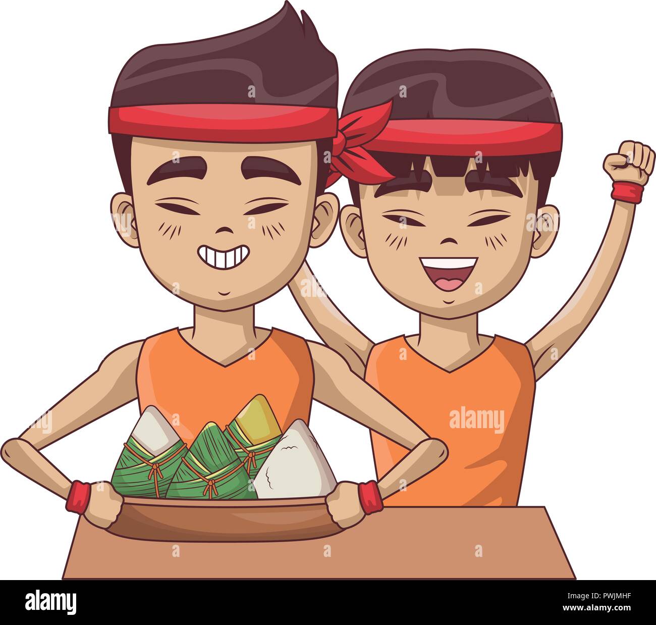 Asian people cartoons Stock Vector Images - Alamy