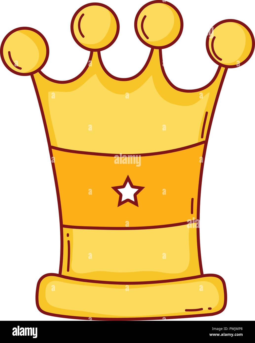 king crown cartoon Stock Vector Image & Art - Alamy