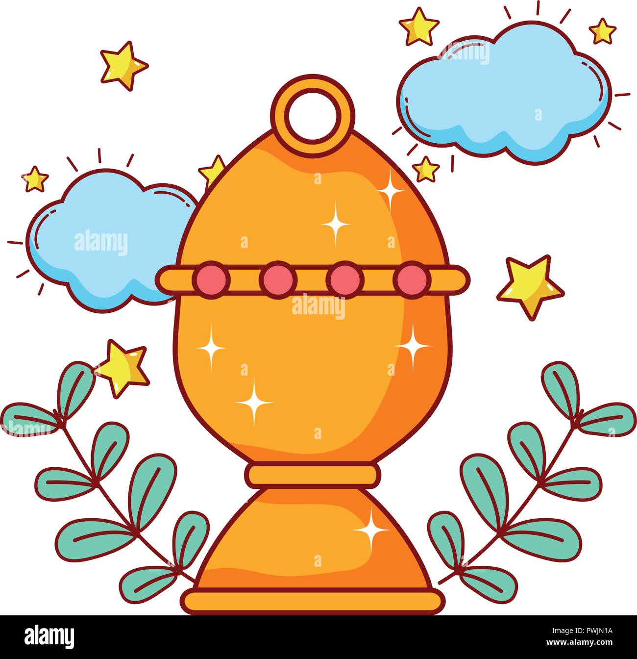 incense burner cartoon Stock Vector Image & Art - Alamy