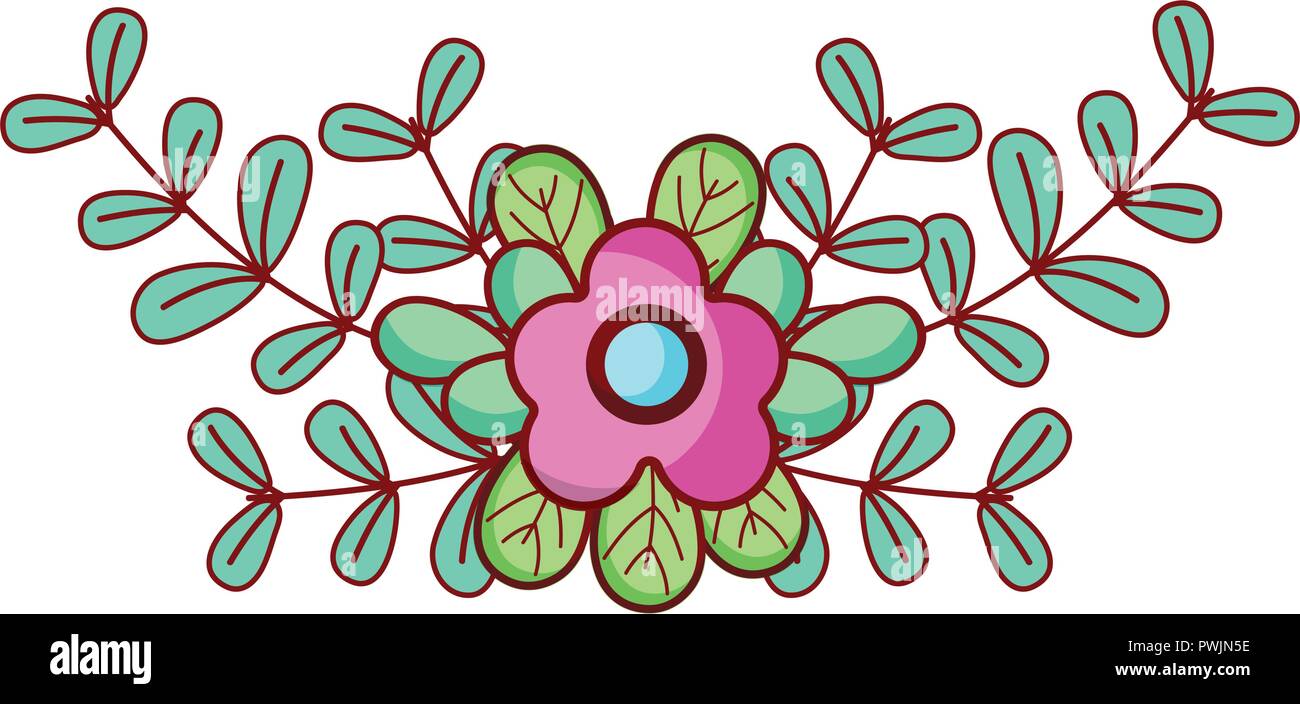 floral ornament cartoon Stock Vector Image & Art - Alamy