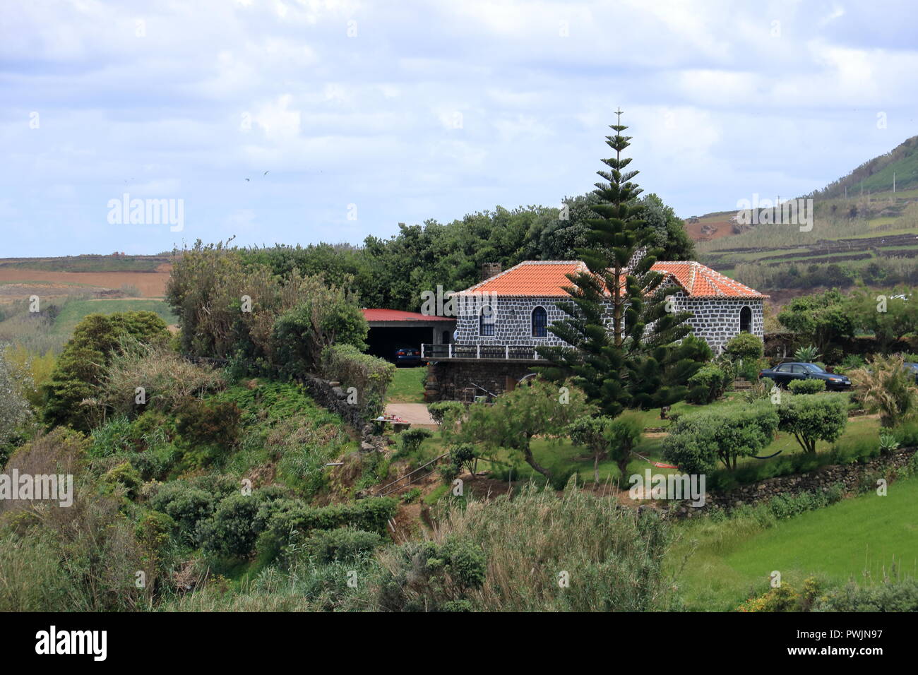 Beautiful Isla Terceira at the Azores (Portugal Stock Photo - Alamy