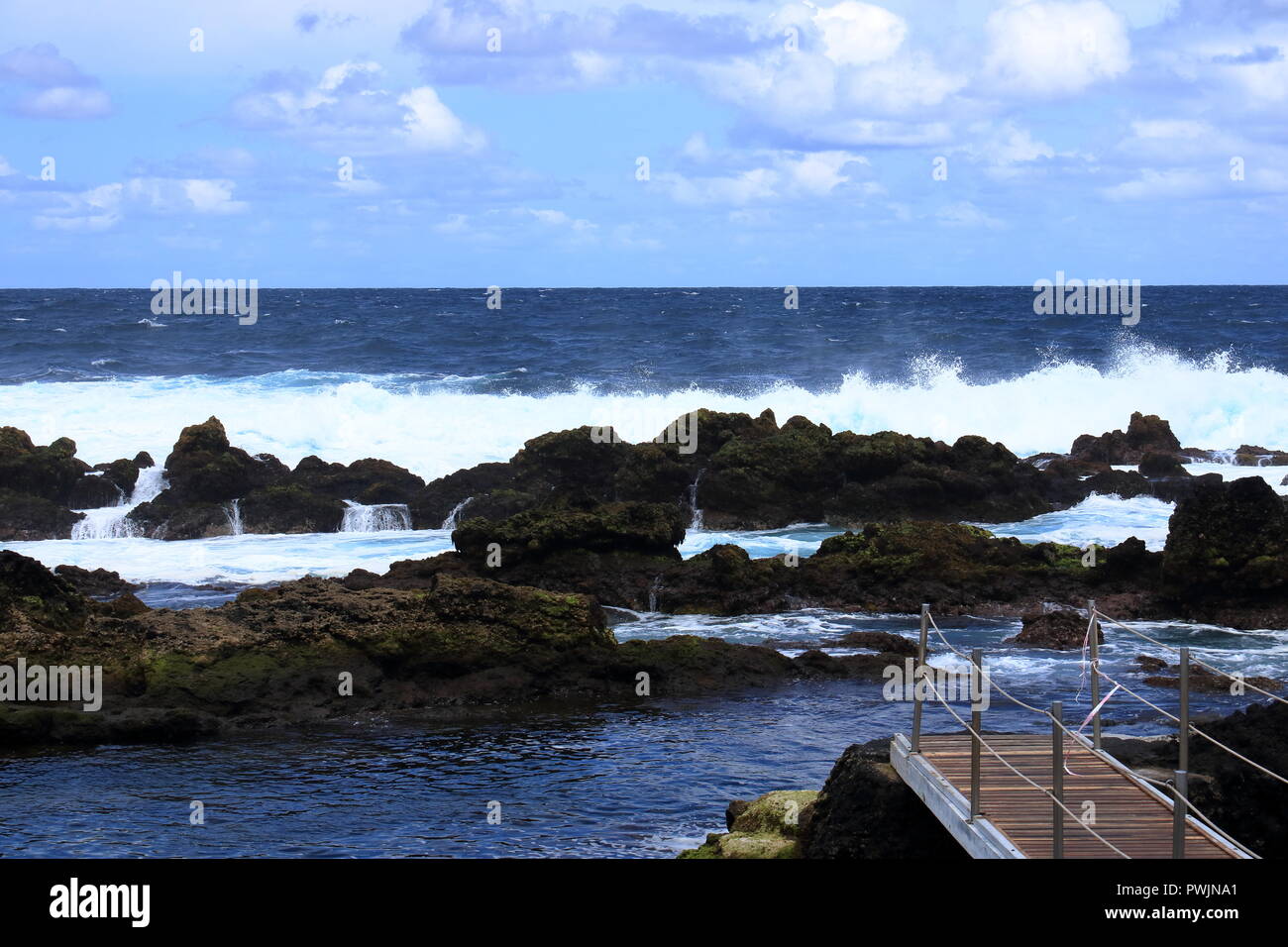 Beautiful Isla Terceira at the Azores (Portugal Stock Photo - Alamy