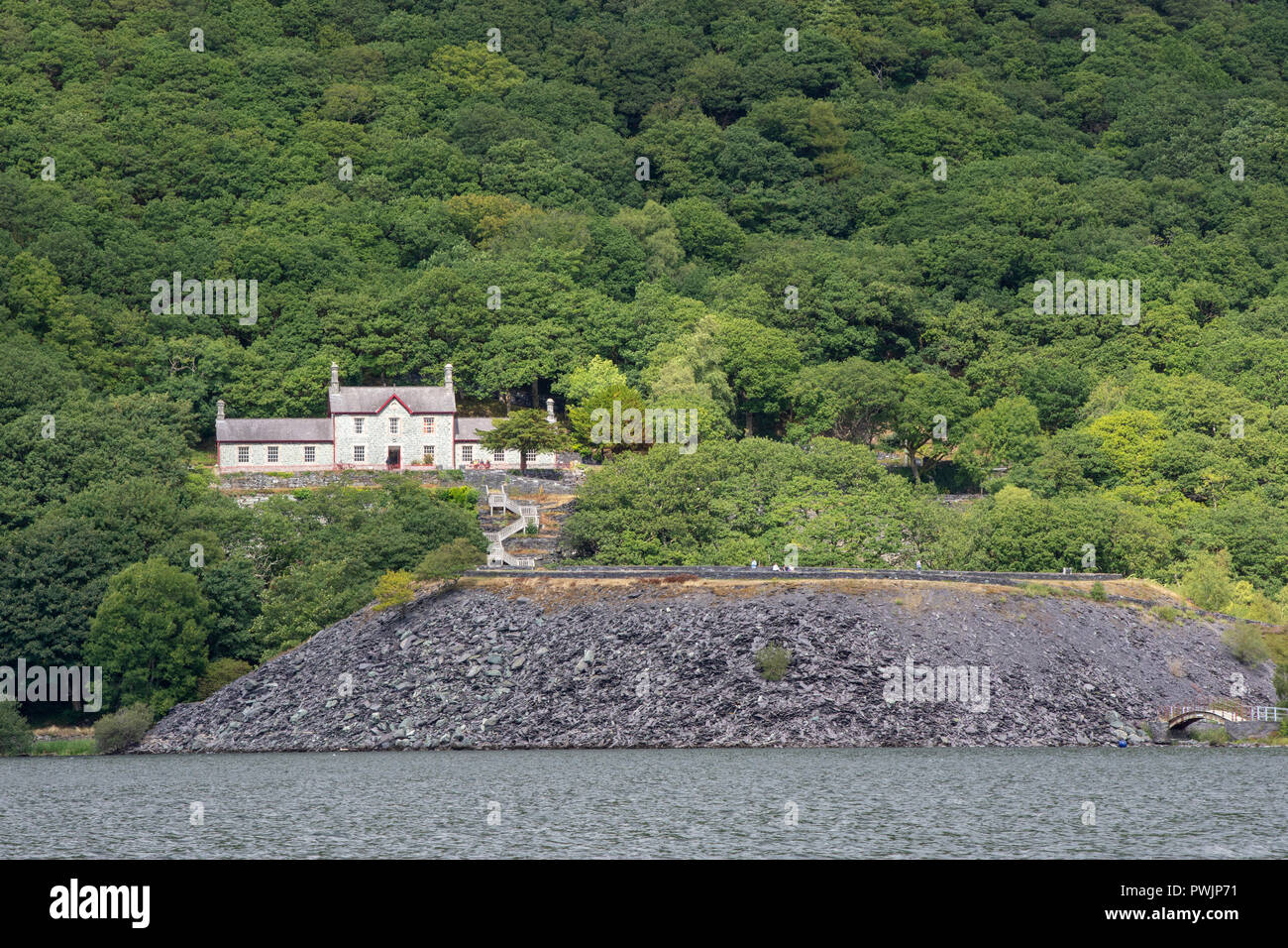 Quarry hospital, Padarn Country Park, Llanberis Stock Photo - Alamy
