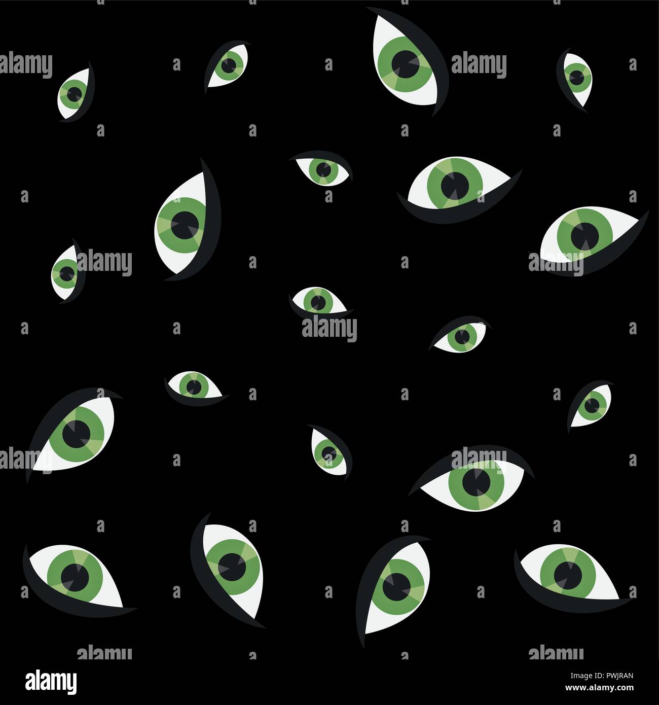 human eye optic vision pattern vector illustration Stock Vector Image ...