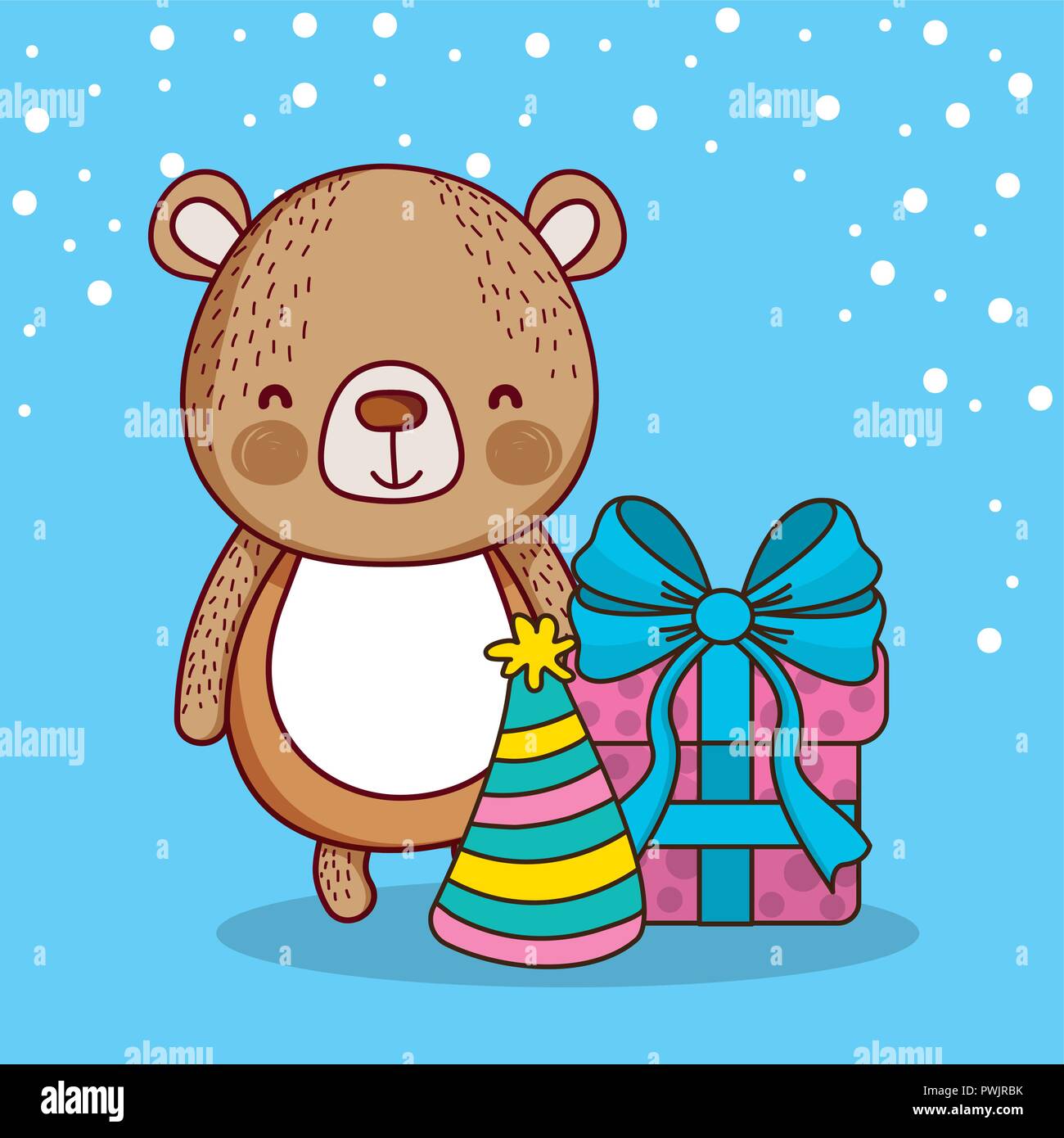 happy birthday card cartoons Stock Vector Image & Art - Alamy