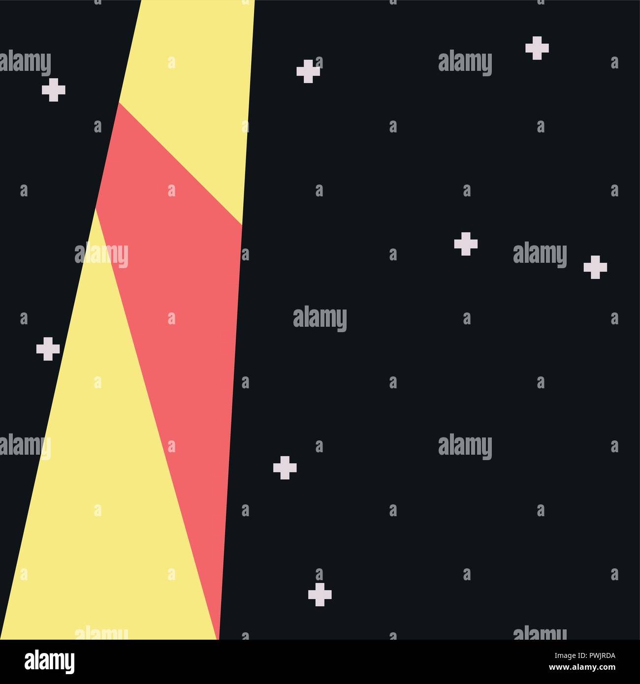 abstract cover plus decoration memphis background vector illustration ...