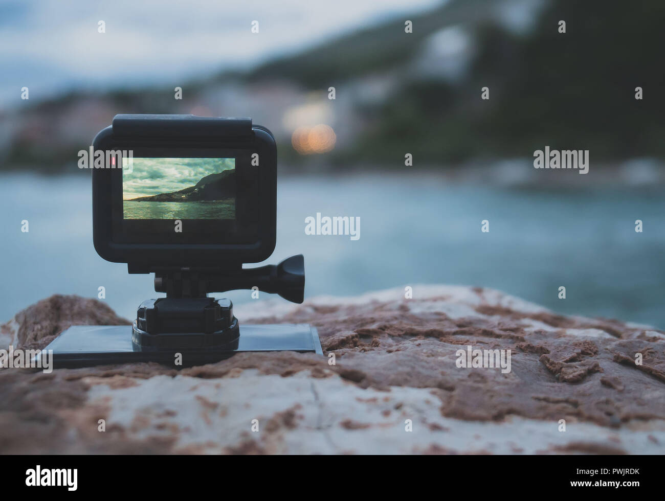 Time lapse footage evening sky hi-res stock photography and images - Alamy