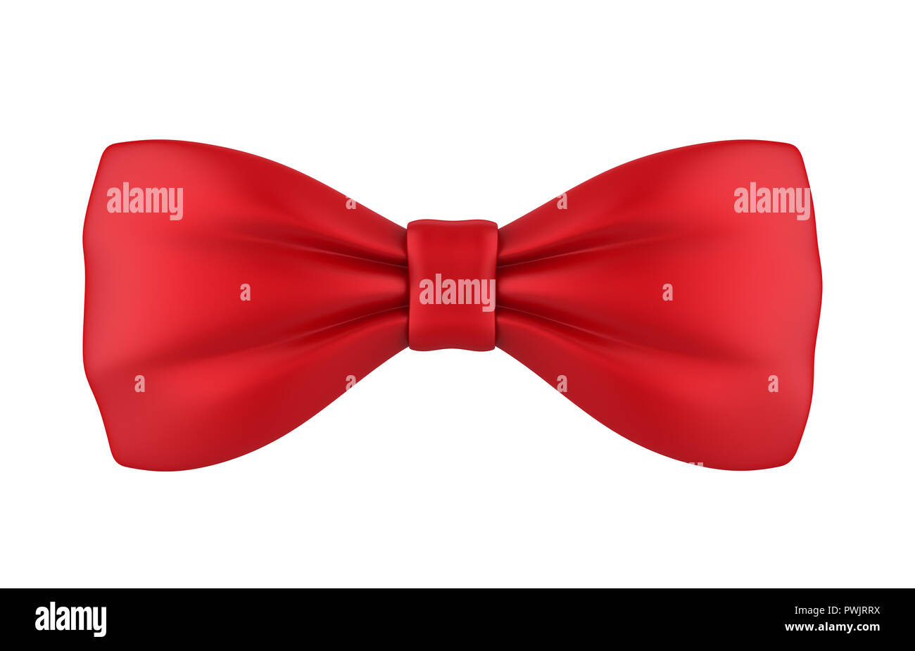 Bow Tie Isolated Stock Photo - Alamy