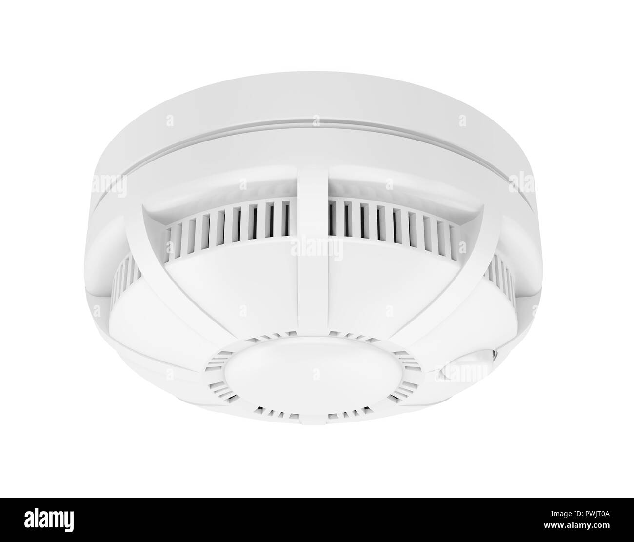 Smoke Detector Isolated Stock Photo - Alamy