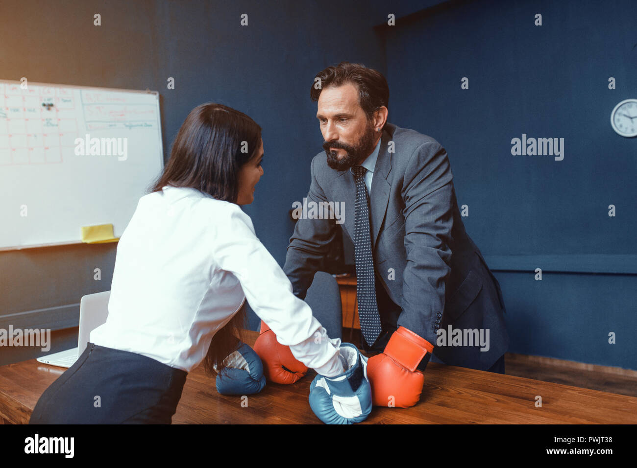 Ready to fight for success Stock Photo - Alamy