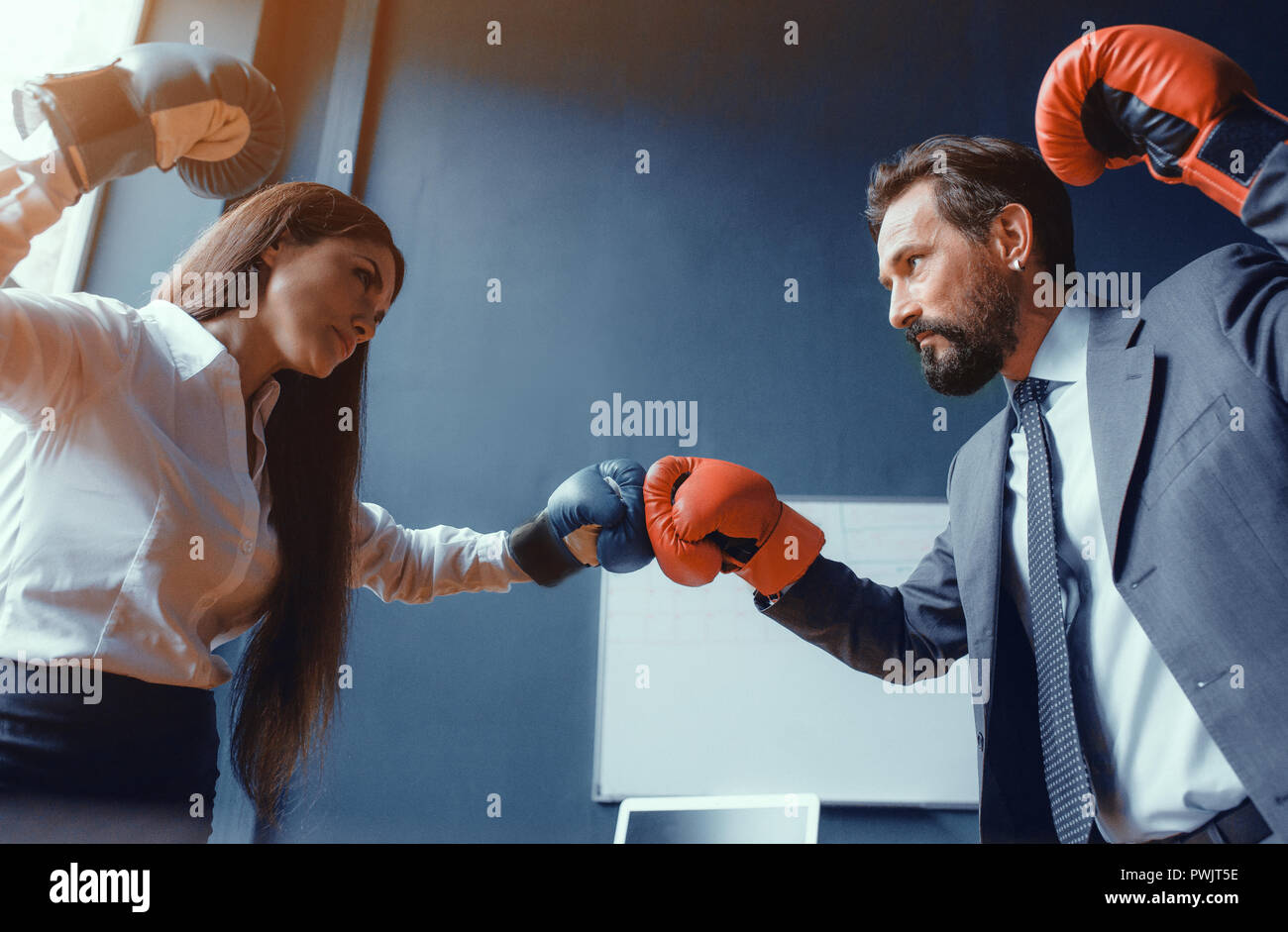 Ready to fight for success Stock Photo - Alamy