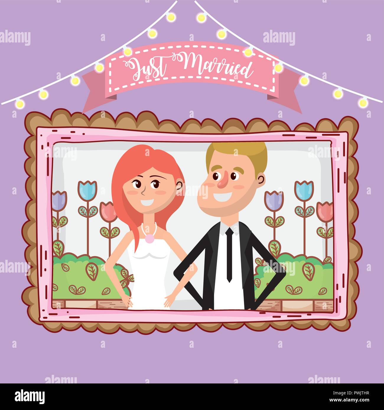 wedding card design cartoon Stock Vector Image & Art - Alamy