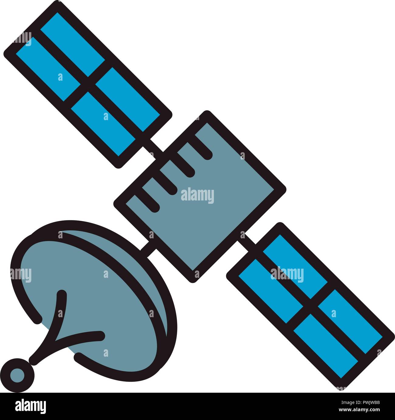 Solar panel module Stock Vector Images - Alamy