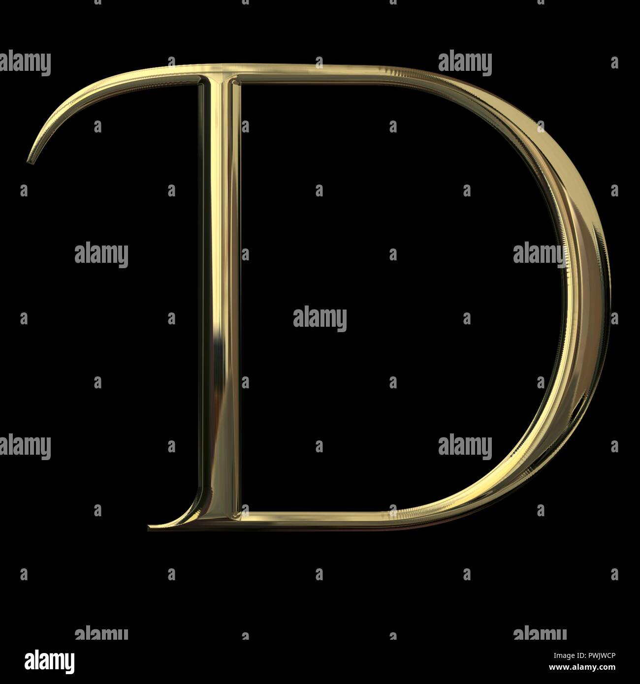 Black Letter D High Resolution Stock Photography and Images - Alamy