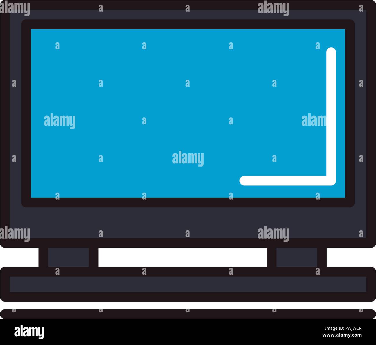 Computer technology symbol vector illustration graphic design Stock ...