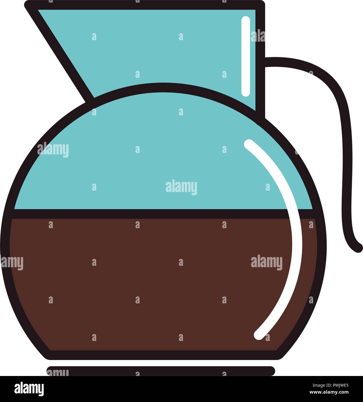 Coffee kettle symbol vector illustration graphic design Stock Vector ...