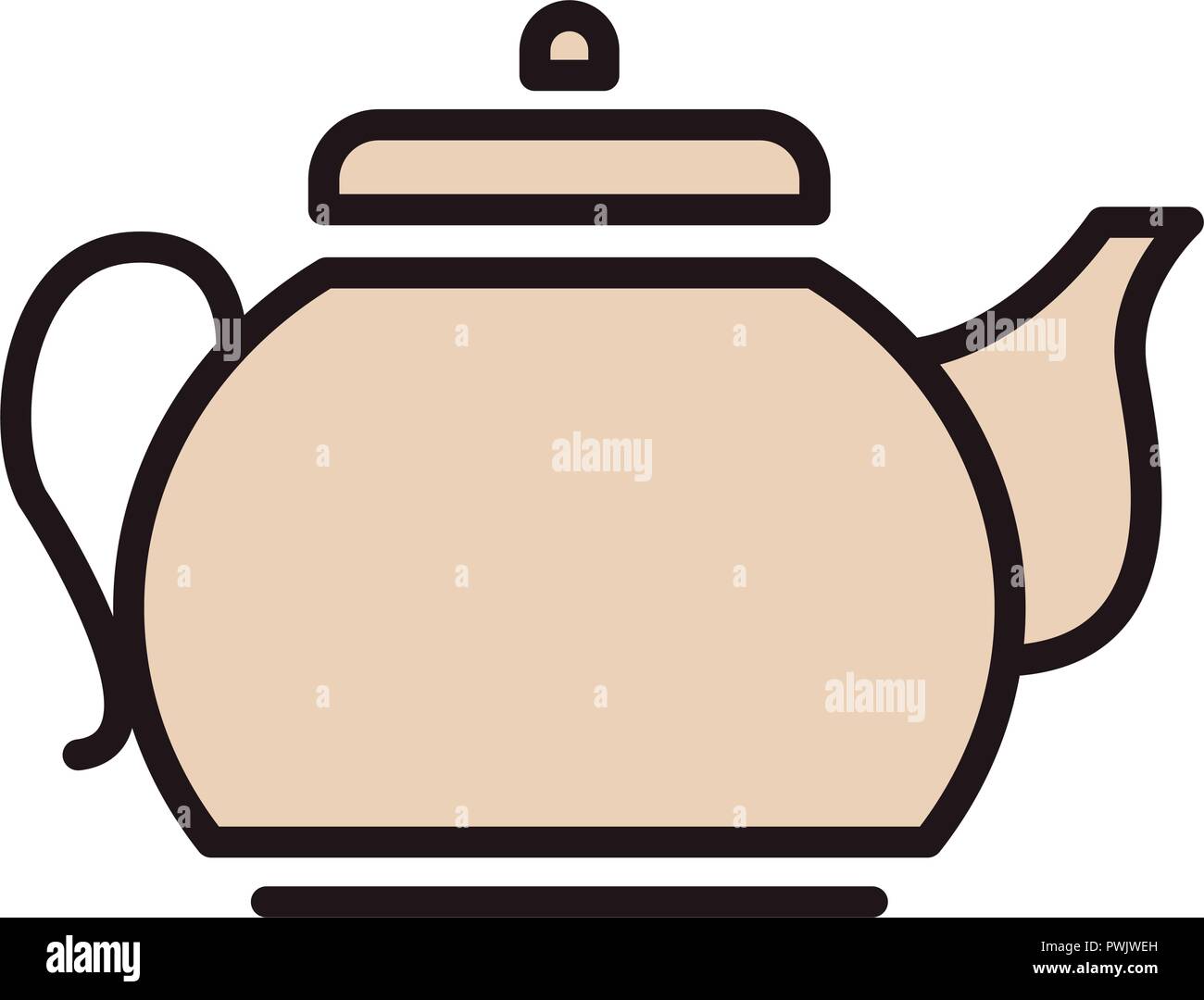 Water kettle symbol vector illustration graphic design Stock Vector ...