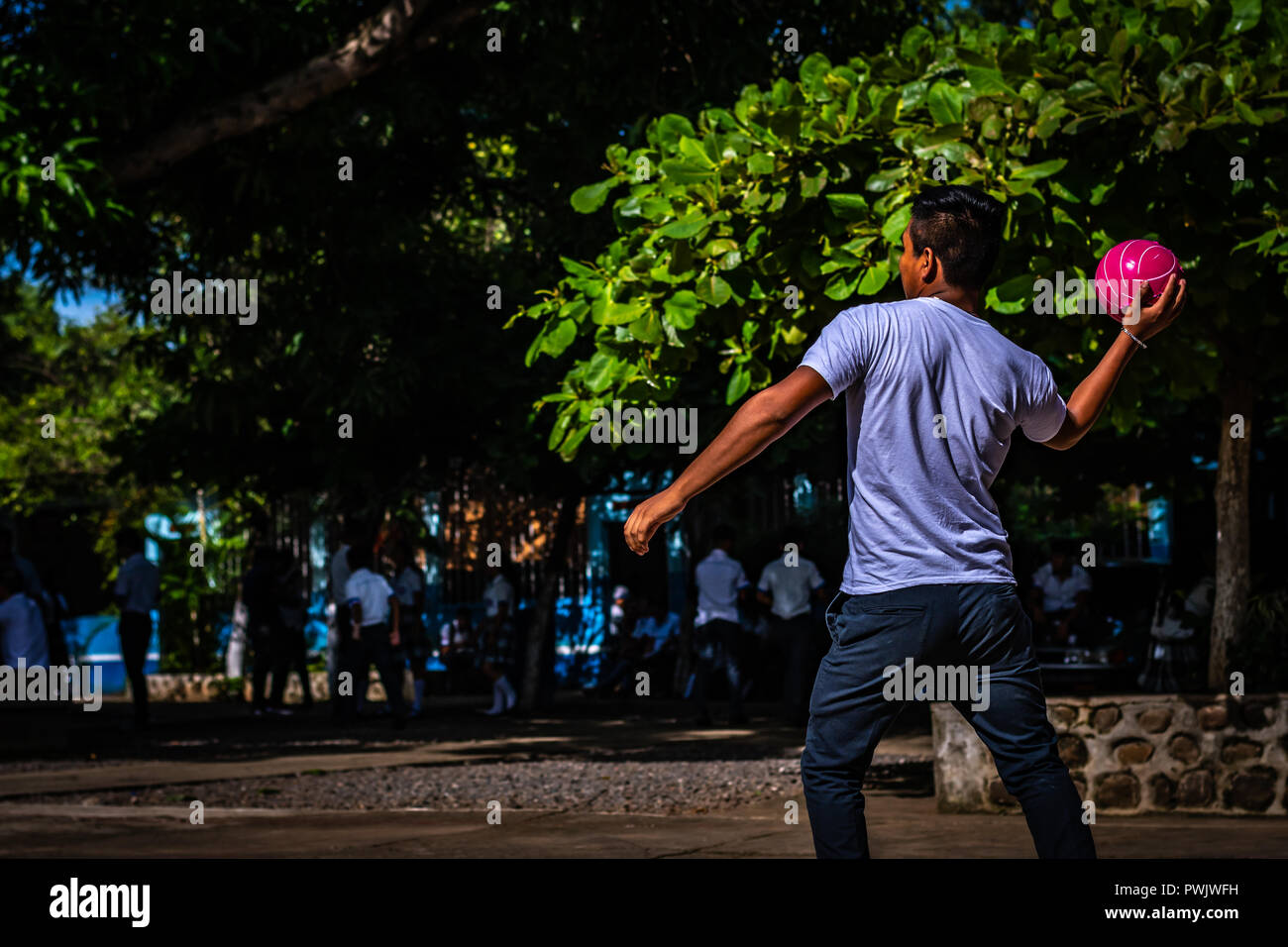 Latin female playing soccer hi-res stock photography and images - Alamy