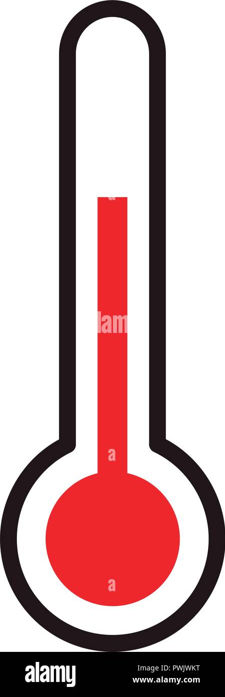 Thermometer symbol isolated vector illustration graphic design Stock ...