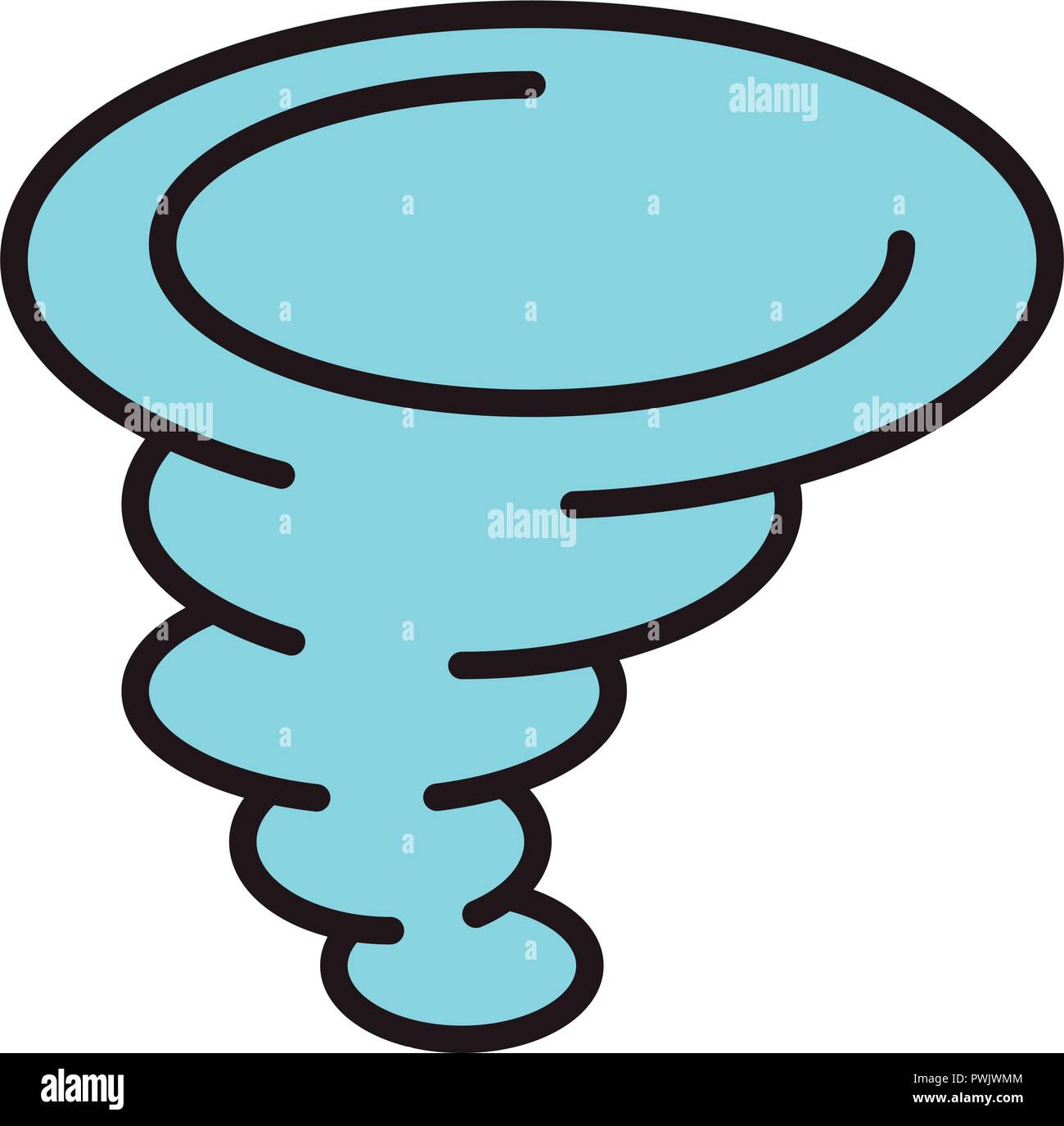 Twister symbol isolated vector illustration graphic design Stock Vector ...