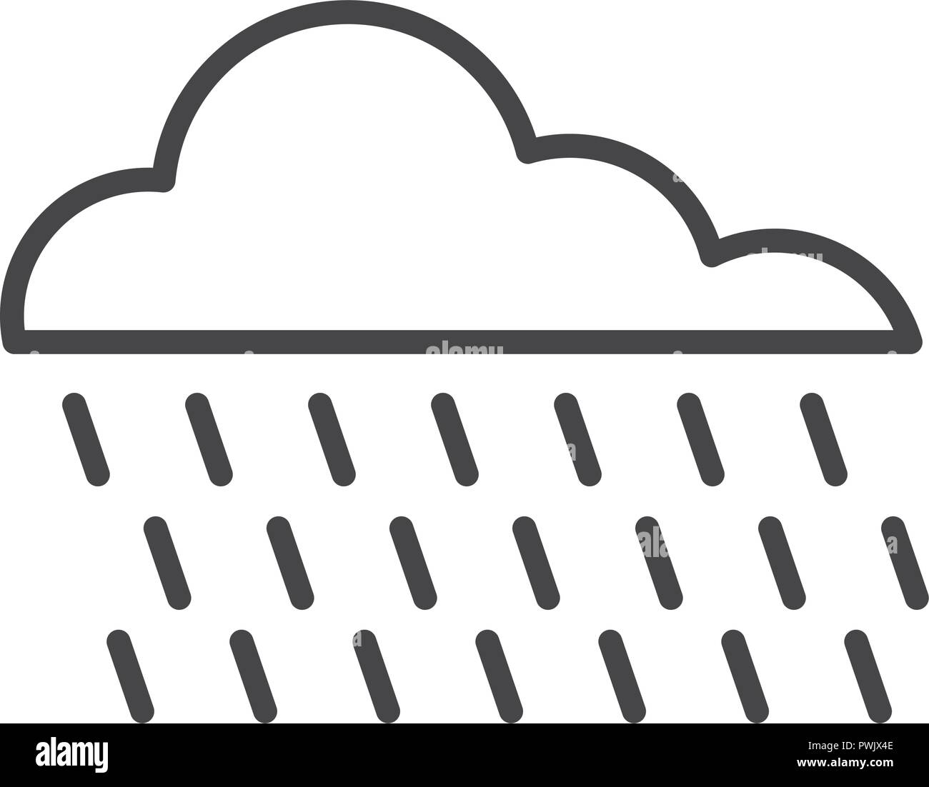 Rainy Weather Symbol