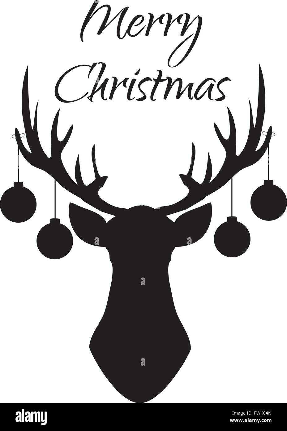 Christmas Reindeer Vector