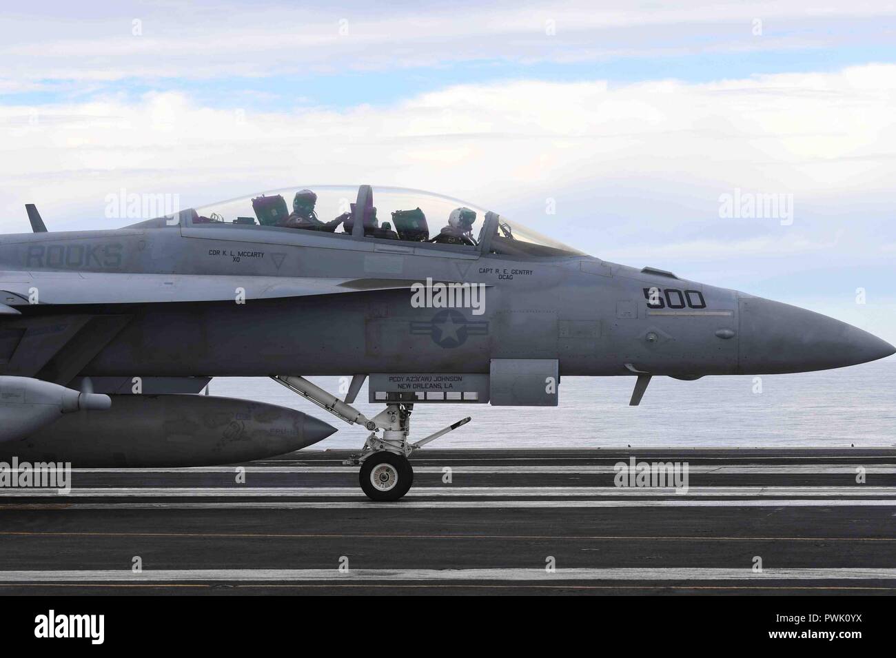 181015-N-IG466-0976 NORTH SEA (Oct. 15, 2018) An EA-18G Growler ...