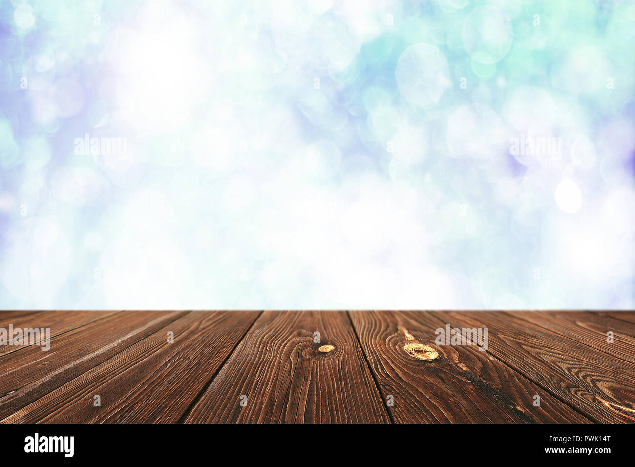 empty table for display montages Stock Photo - Alamy