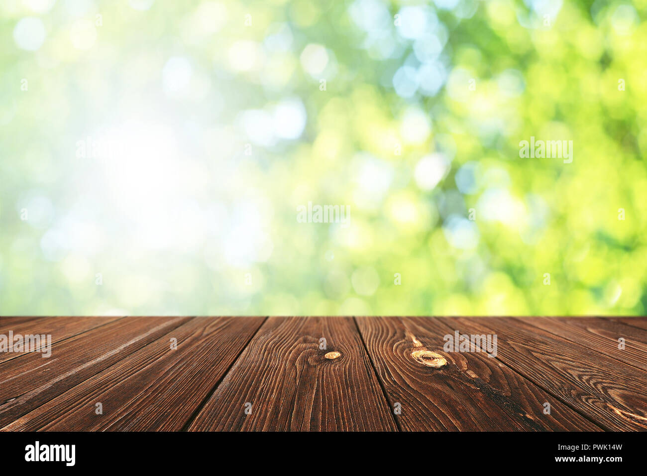empty table for display montages Stock Photo - Alamy
